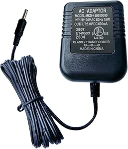 Amazon.com: OEM 6V 600mA UL AC/DC Adapter Compatible with Cold Therapy Care Cube HON-Kwang D0660 ...