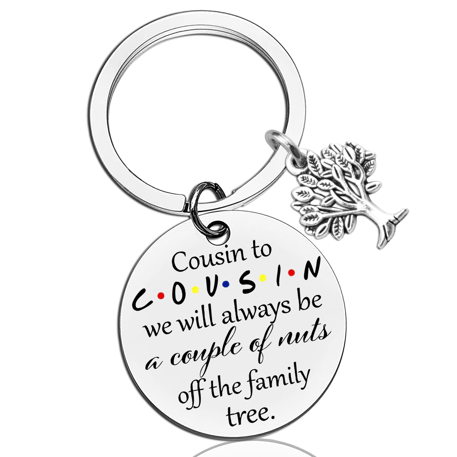 Amazon.com: AOBIURV Cousin Gifts Keychain Gifts For Cousins Best Cousin ...
