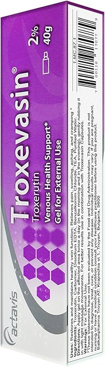 Amazon.com: Troxevasin Gel 40g/1.4 Oz : Health & Household