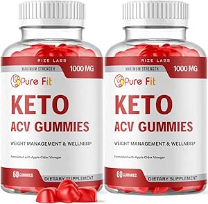 Amazon.com: rize labs Pure Fit Keto ACV Gummies Weight Management ...