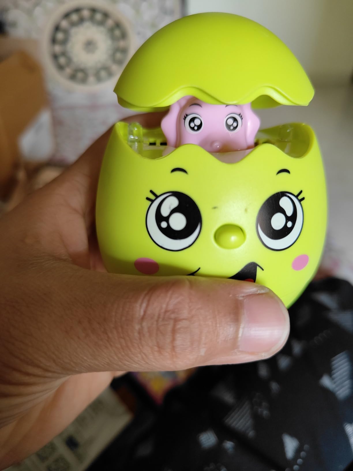 Buy VGRASSP Push and Back Roly Poly Musical Funny Tumbler Egg Toy ...