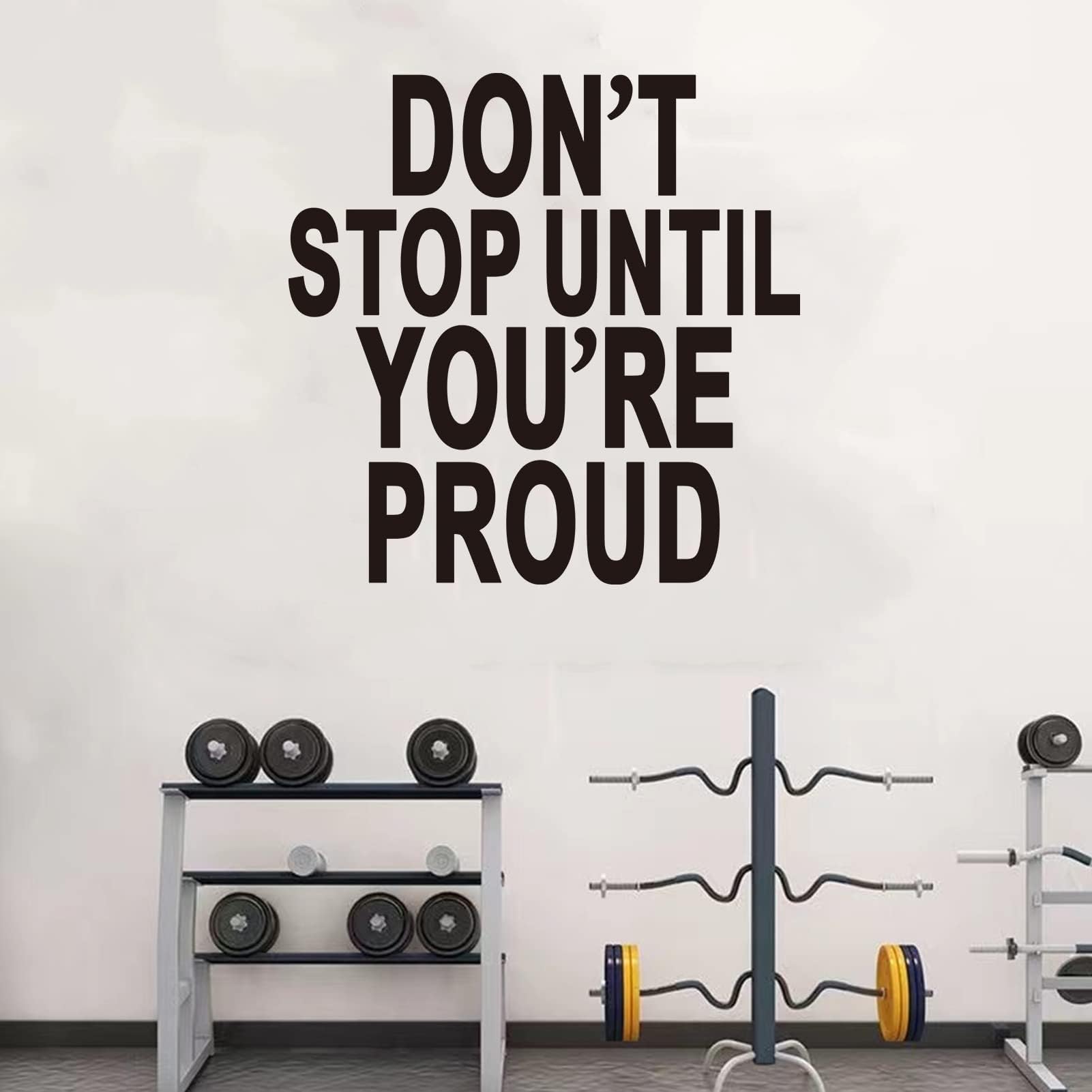 Amazon.com: My Vinyl Story Large Don't Stop Until You're Proud Wall ...