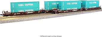 Amazon.com: Kato USA, Inc. N Maxi-I BNSF Swoosh 5-Unit Set #239156 w ...