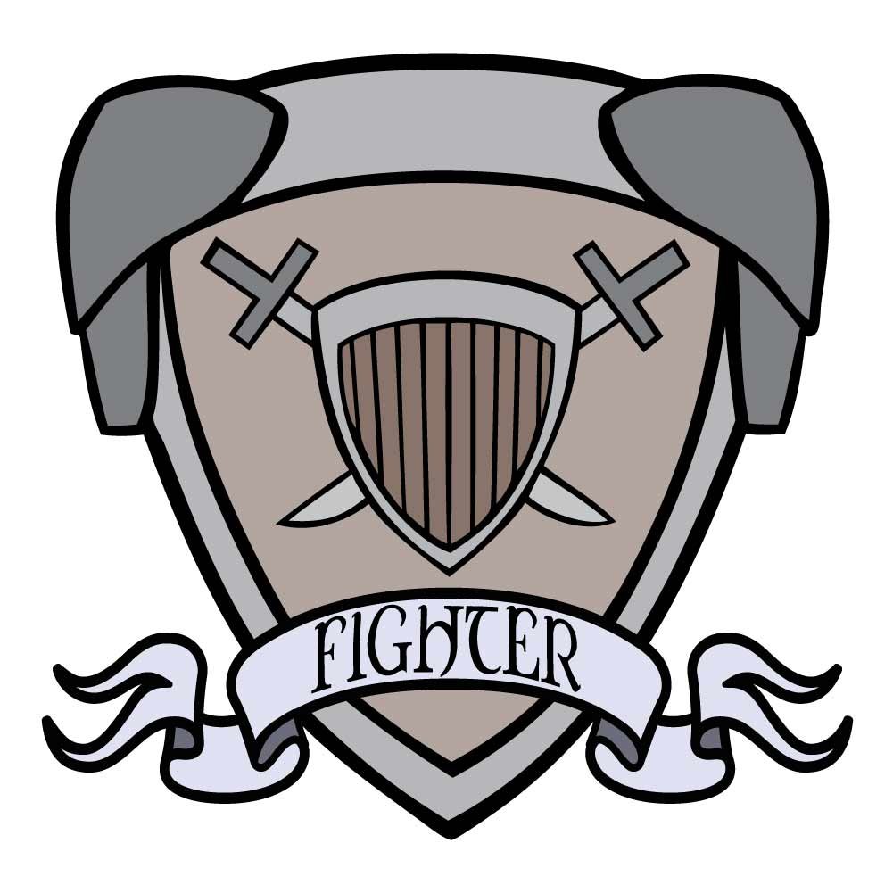 Dark Spark Decals Fighter Class Shield 4 Inch Full Color | Desertcart ...