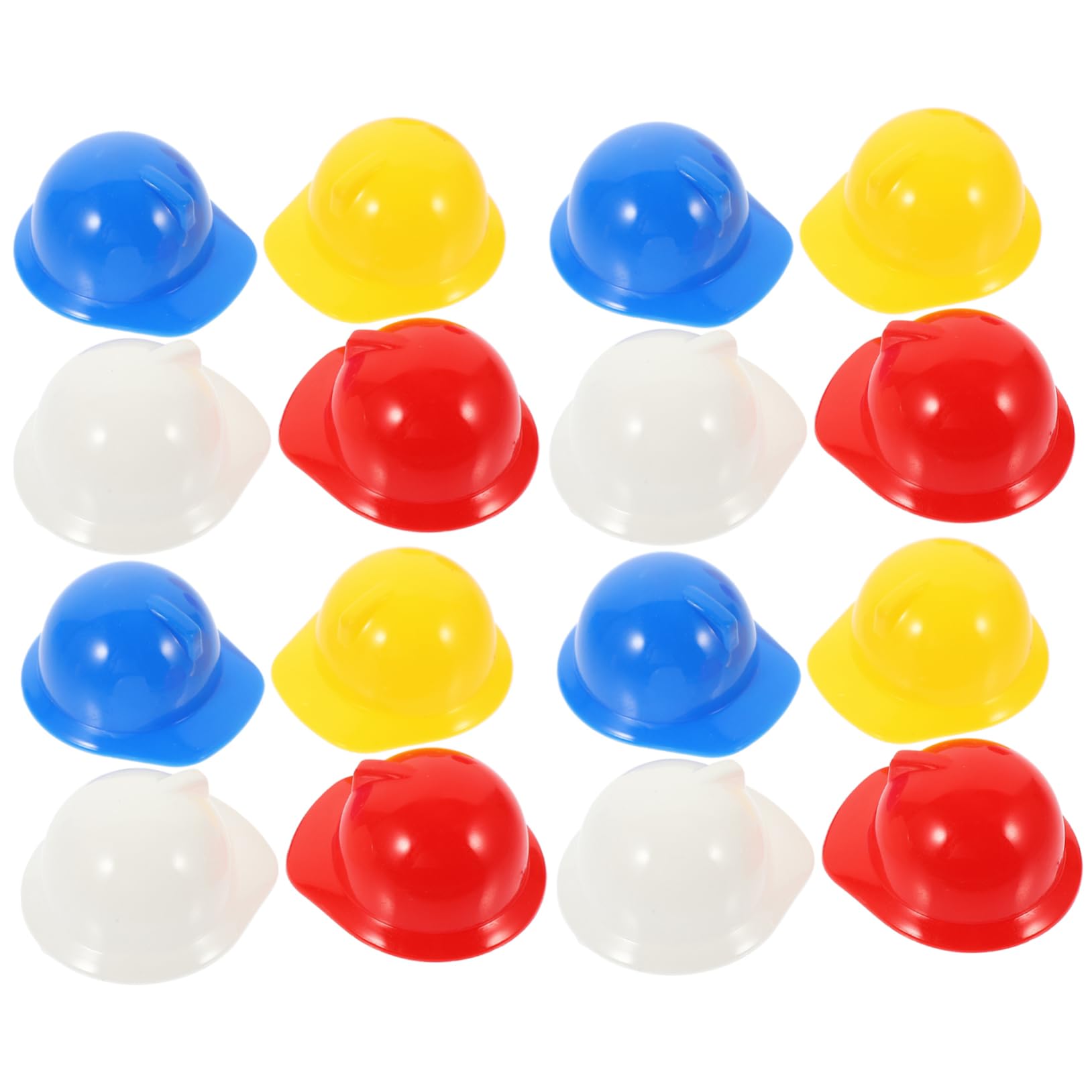 Amazon.com: 40pcs Mini Construction Hat Cake Accessories Hard Hat Top ...