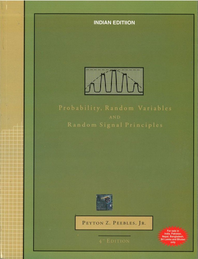 Buy Probability, Random Variables and Random Signal Principles Book ...