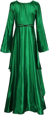 Amazon.com: Renaissance Witch Costume Women, Medieval Plus size Gothic ...