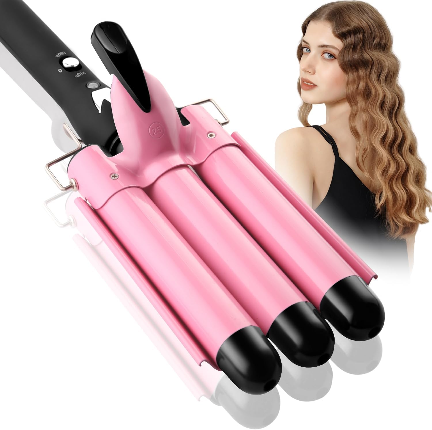 Amazon.com : Bed Head Wave Affair Jumbo 3 Barrel Hair Waver | Quick ...