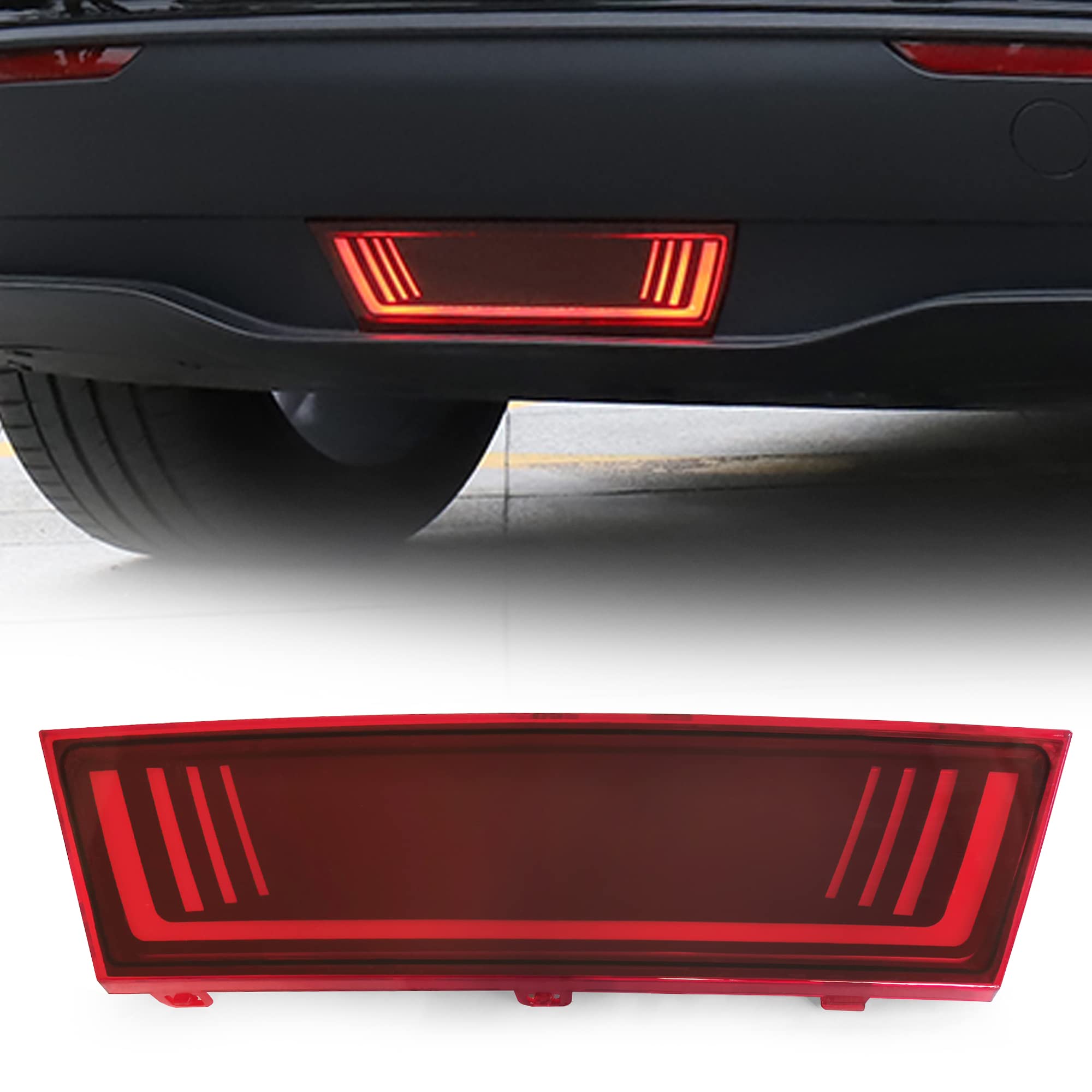 Buy MHPCONT Rear Third Brake Lights Fit for Tesla Model Y 2020 2021 ...