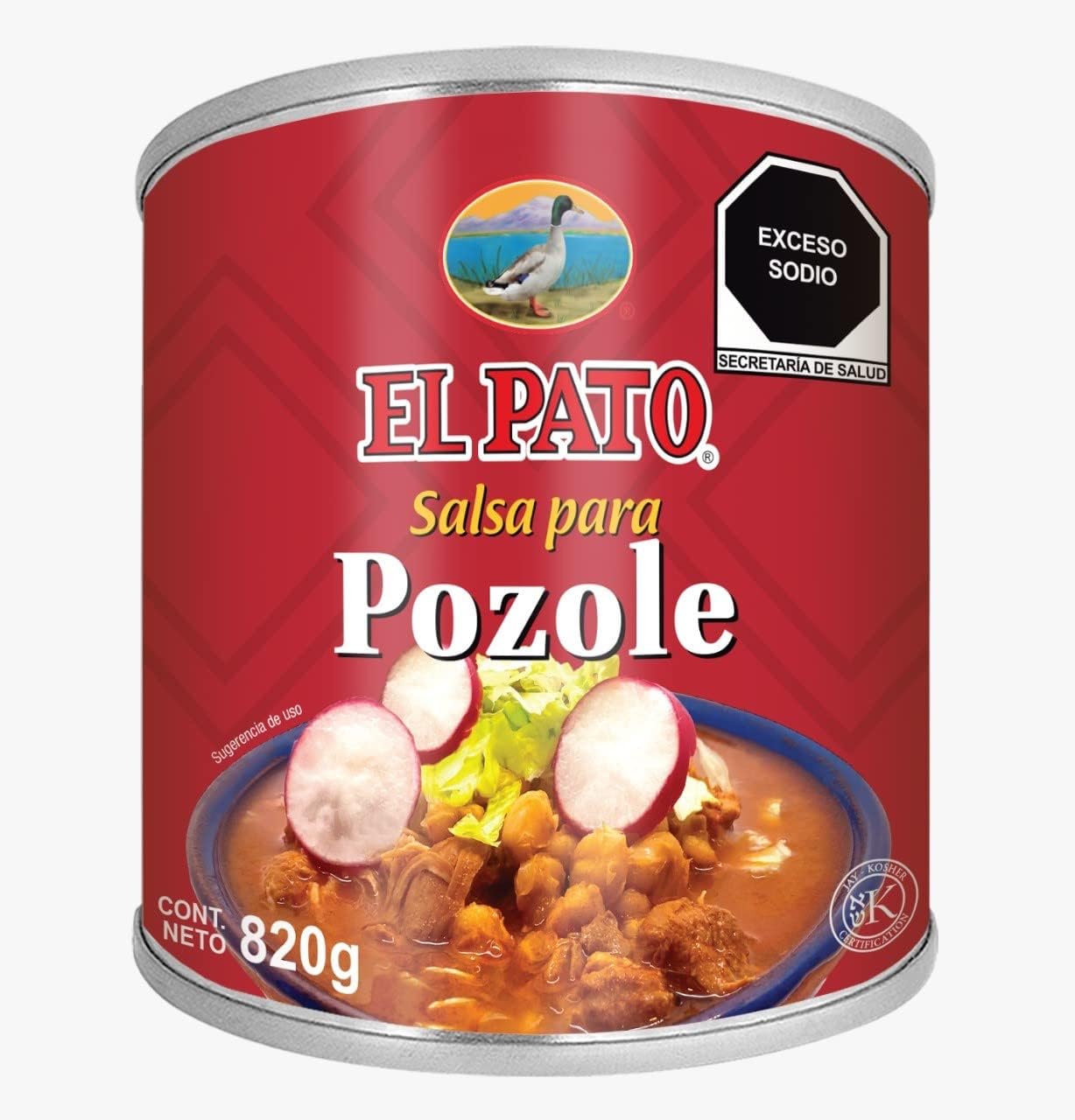 El Pato, Salsa para Birria, Lata 820g, Caja 24 Piezas : Amazon.com.mx ...