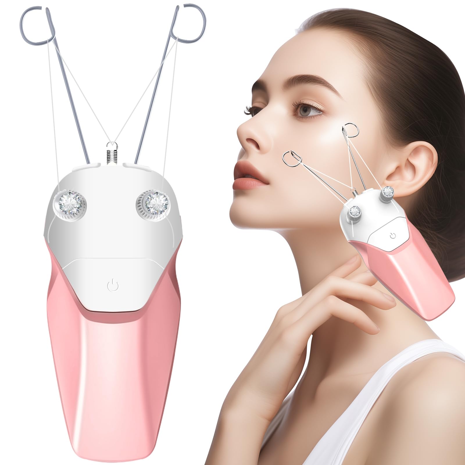 Amazon.com : WAYCOM Facial Threading Hair Removal for Women, USB ...