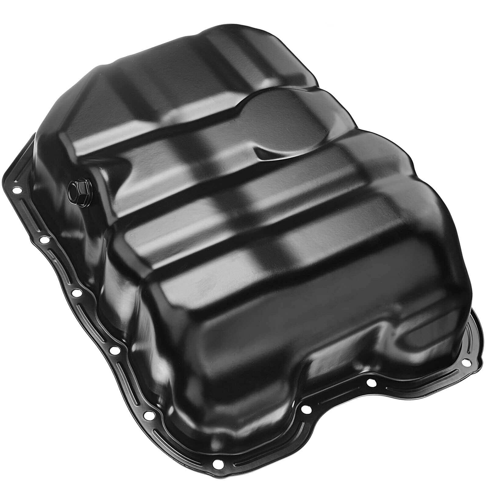 A-Premium Engine Oil Pan Sump with Drain Plug Compatible with Hyundai ...