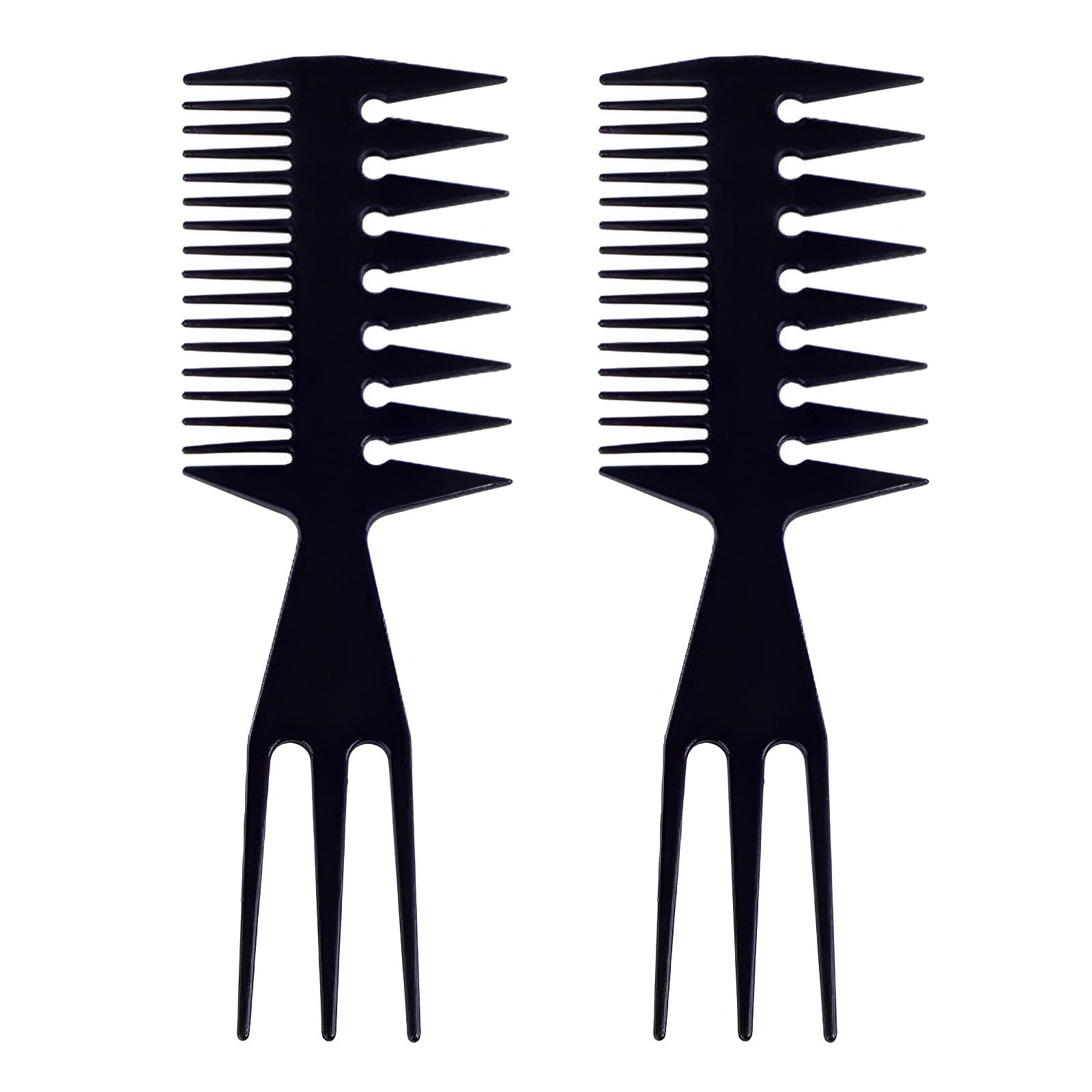 2 Pcs Wide Tooth Comb, Anti-Static Heat Resistant Hair Styling Comb for ...