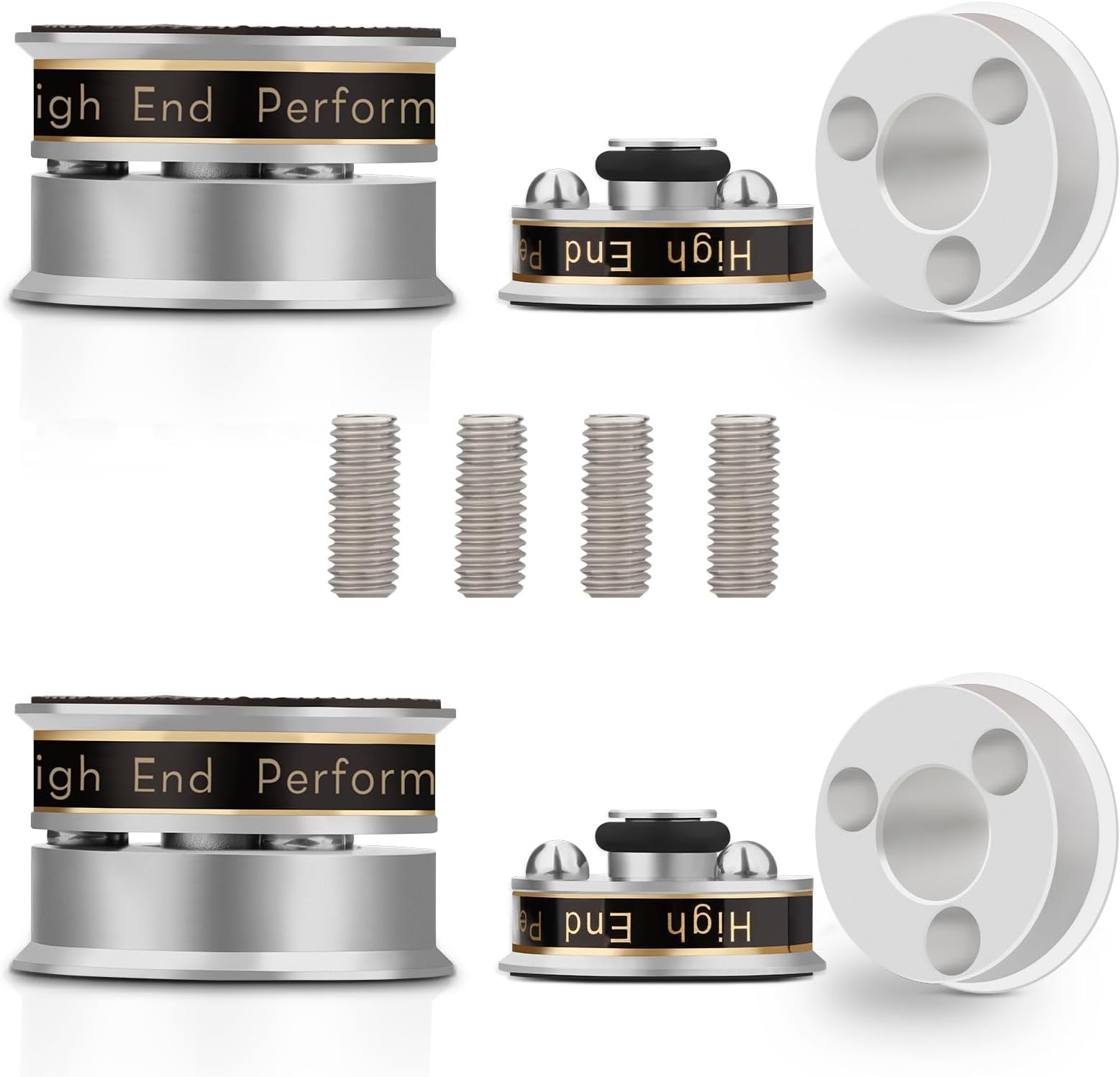 Amazon.com: Monosaudio HiFi Speaker Isolation Feet 49x49mm Speaker ...