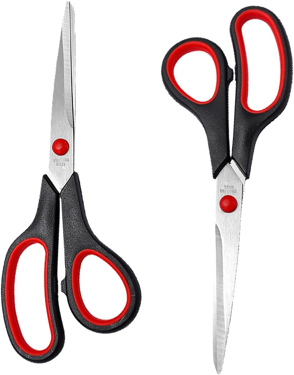 Amazon.com: Mini Scissors Stainless Blade Metal Handle 2 Pack Office ...