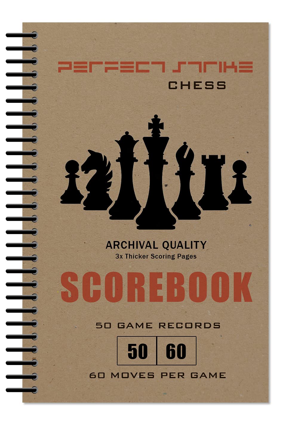 Buy Perfect Strike Chess SCOREBOOK with Rules and Scoring Instructions ...