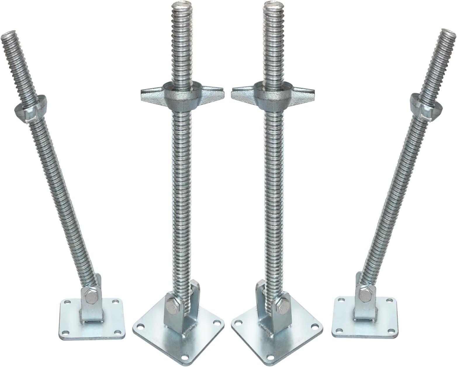 Amazon.com: Rotary Screw Jack 18", Adjustable Galvanized Screw Solid ...