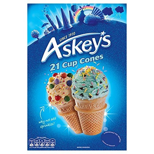 Amazon.com: Askeys Cup Cones - 21 per pack : Grocery & Gourmet Food