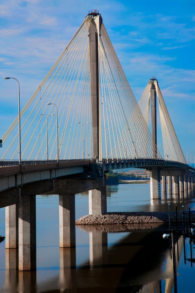 Buy The Clark Bridge also known as Cook Bridge at Alton Illinois a ...
