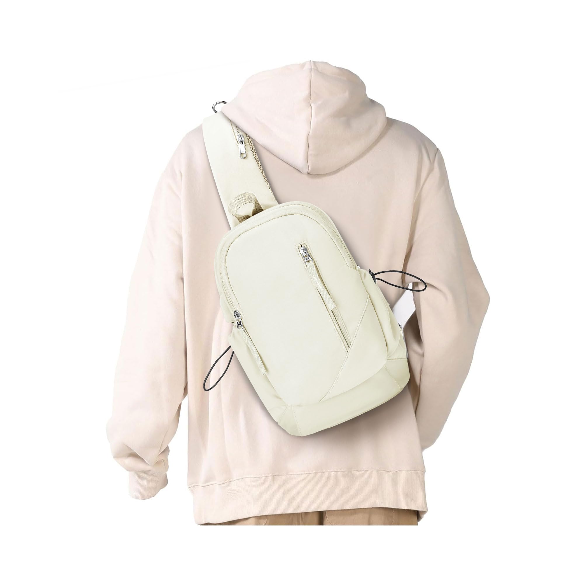 SEAFEW Crossbody Sling Backpacks Sling Bag for Men Women, Shoulder ...