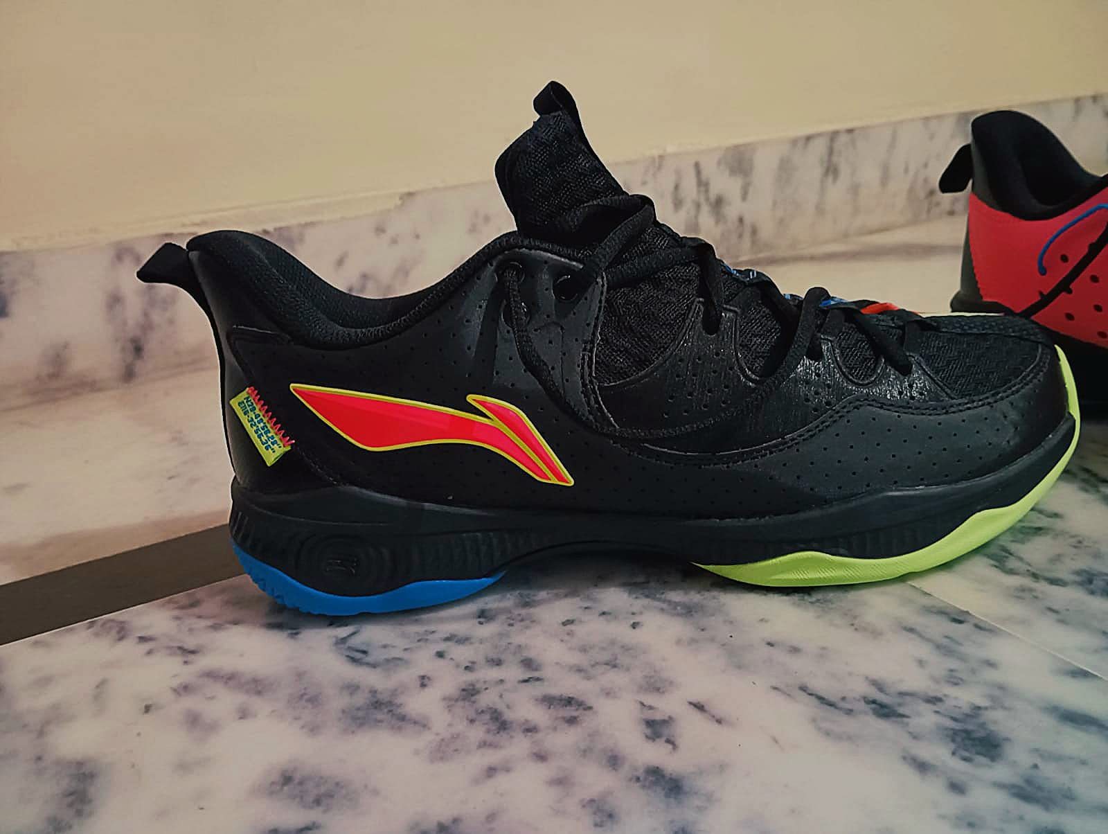 Li-Ning Halberd III Lite Professional Badminton Shoes - Black ...