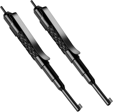 JOTOVO Aluminum Handcuffs Key, Universal Round Pocket Cuff Key with ...