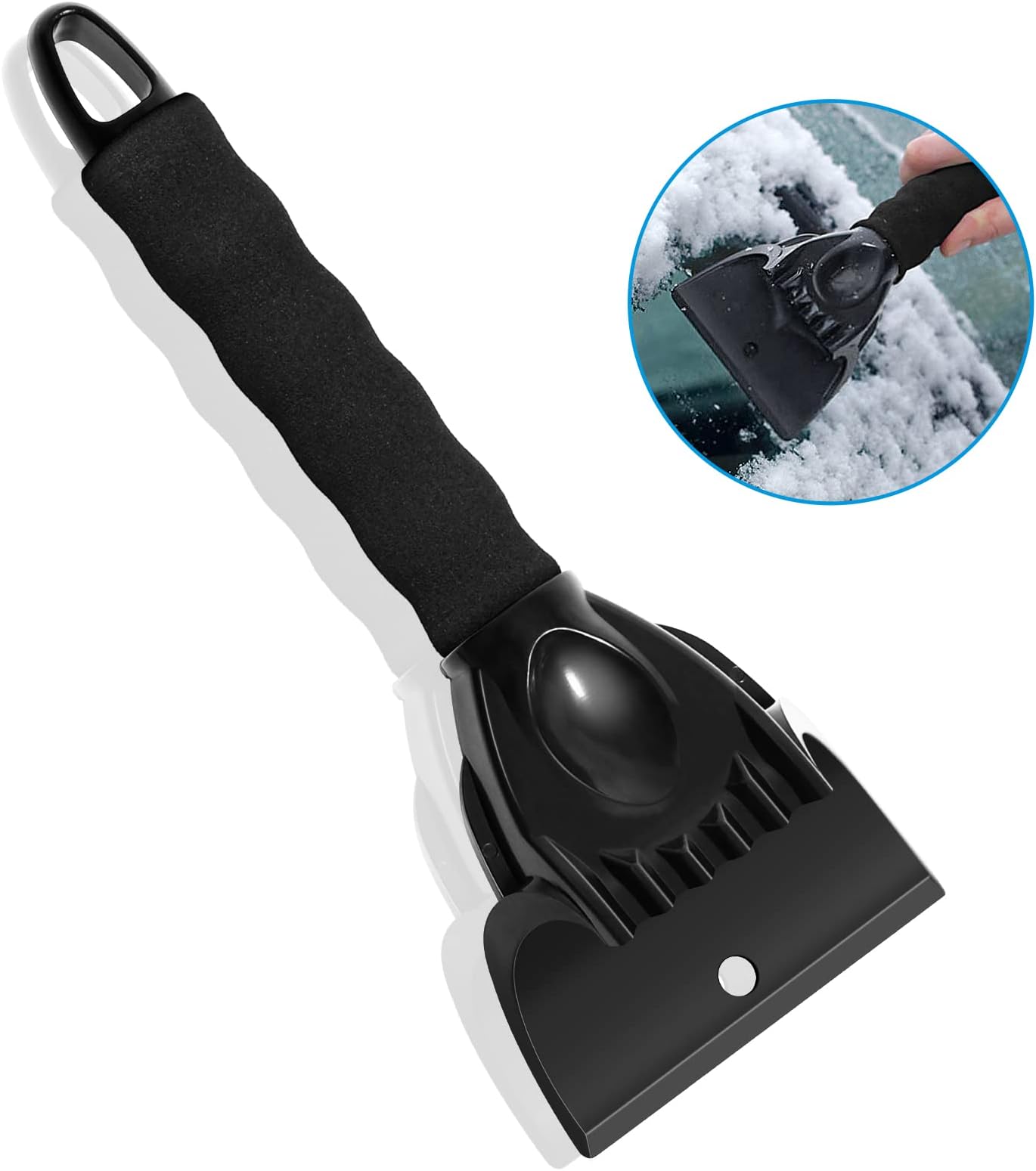 TIJAR® Ice Snow Scrapper for Cars and Vans with Soft Grip ...