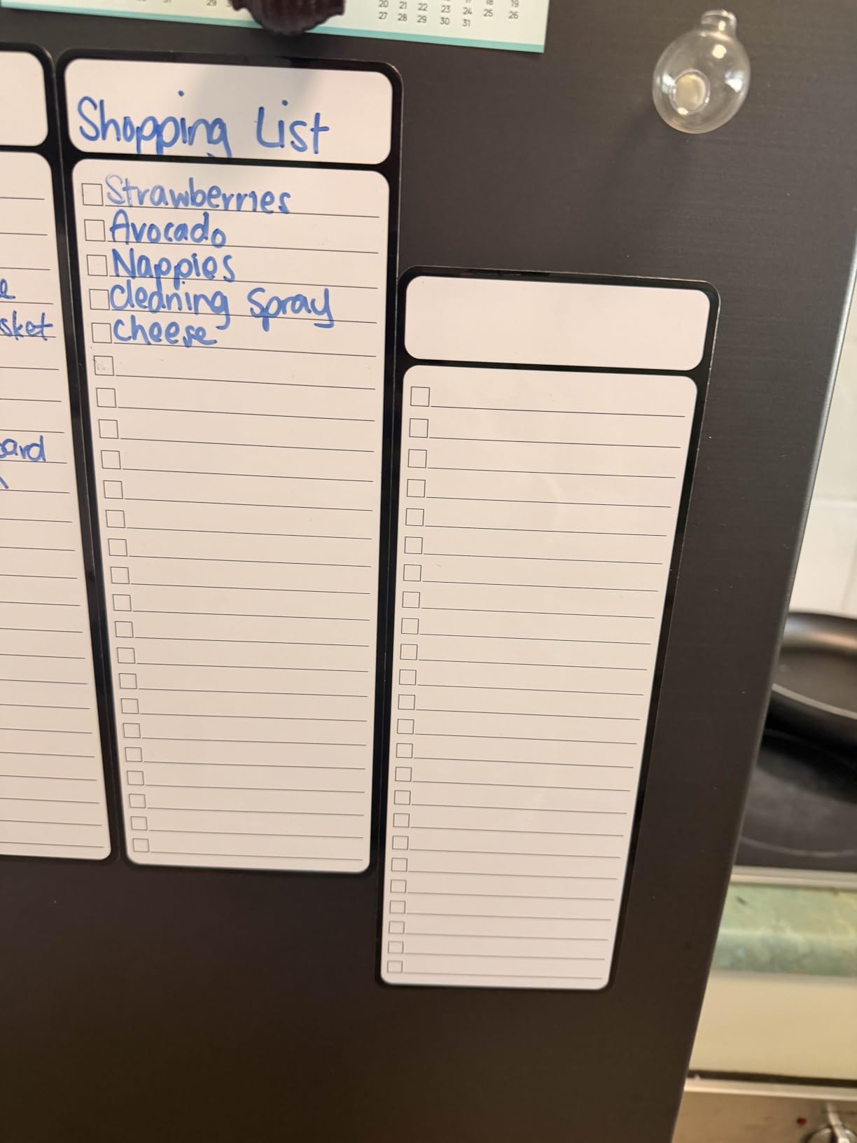 7 PCS Magnetic Dry Erase to Do List White Board 4”x11”, Multifunctional ...