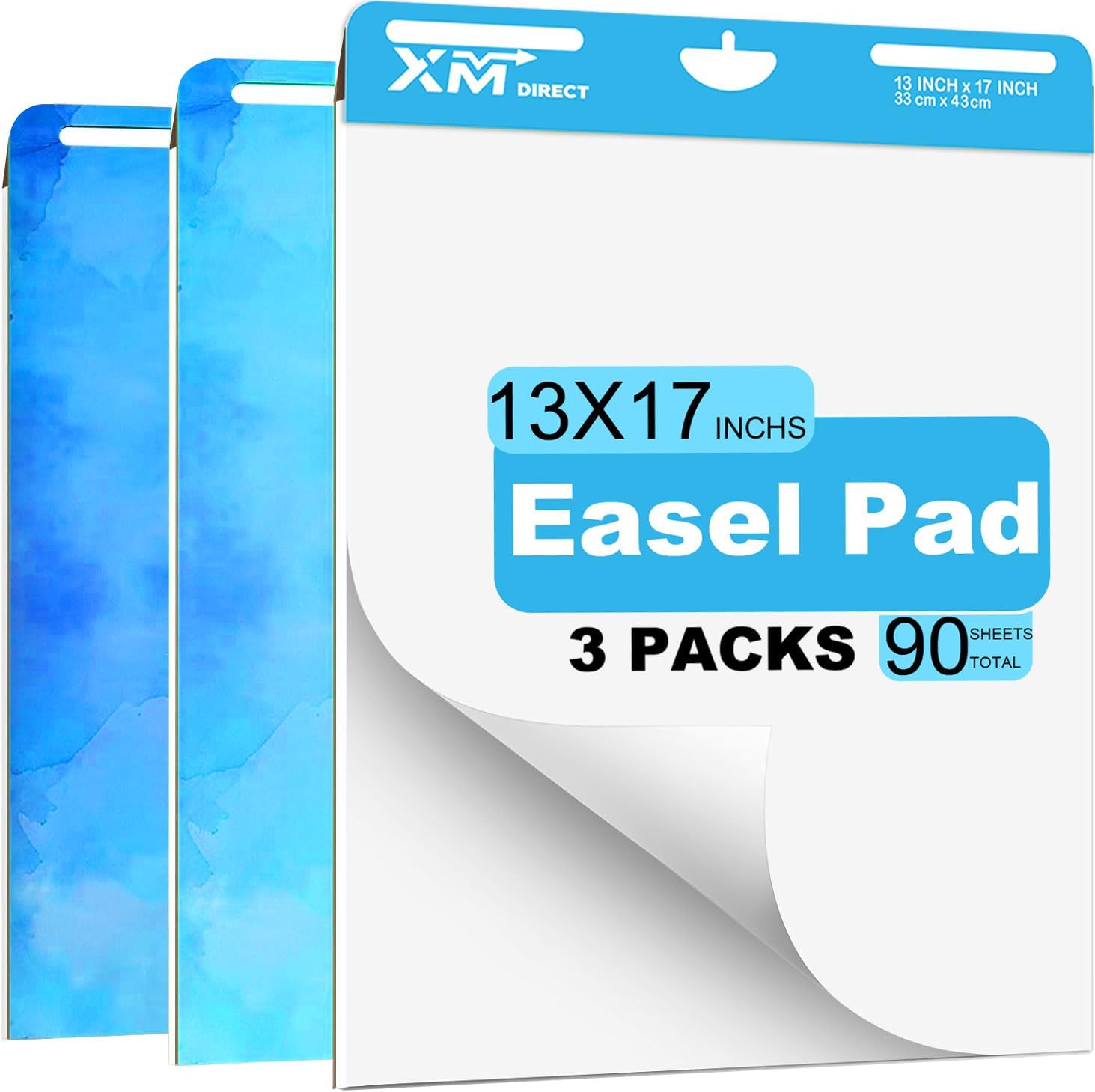 Amazon.com: Small Anchor Chart Paper, 13 x 17 Inches Sticky Mini Easel ...