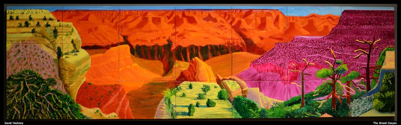 david hockney the grand canyon jpb 29369838481 o 1 Poster A1 - Affiche ...