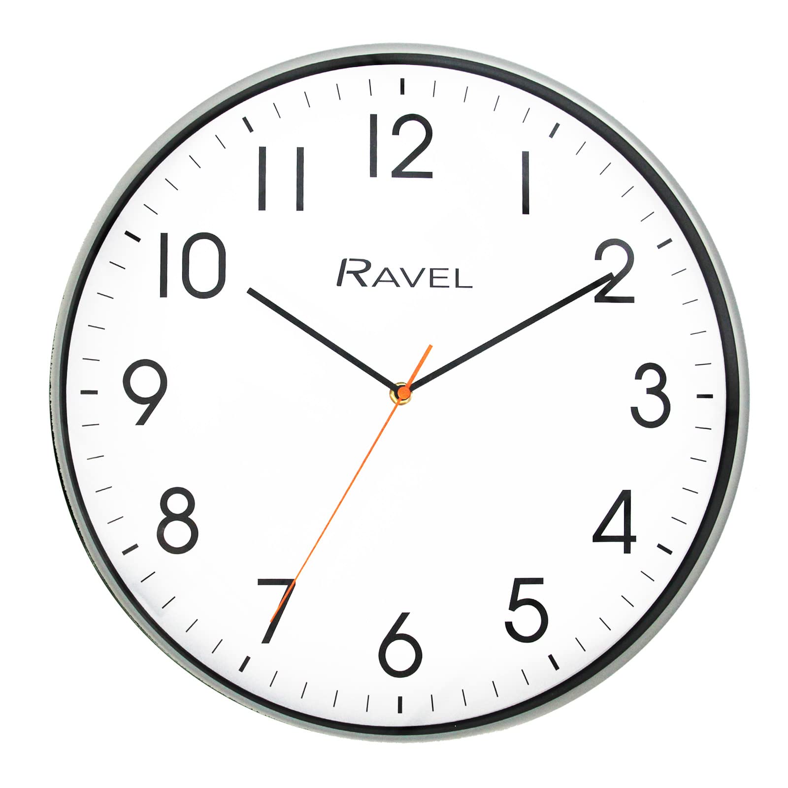 Ravel - Modern 40cm Office and Kitchen Wall Clock - Analogue Quartz ...