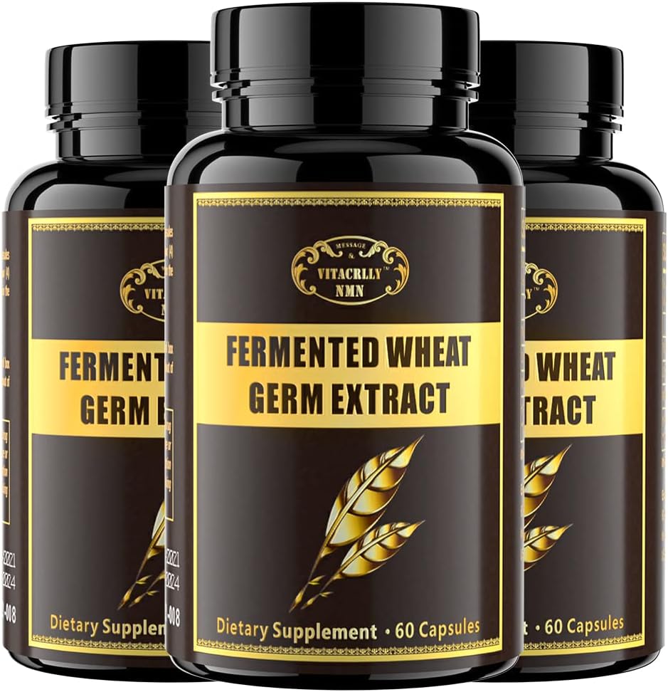 Amazon.com: Spermidine Supplements - Wheat Germ Extract Capsules 1000mg Potent Formula with 10mg ...