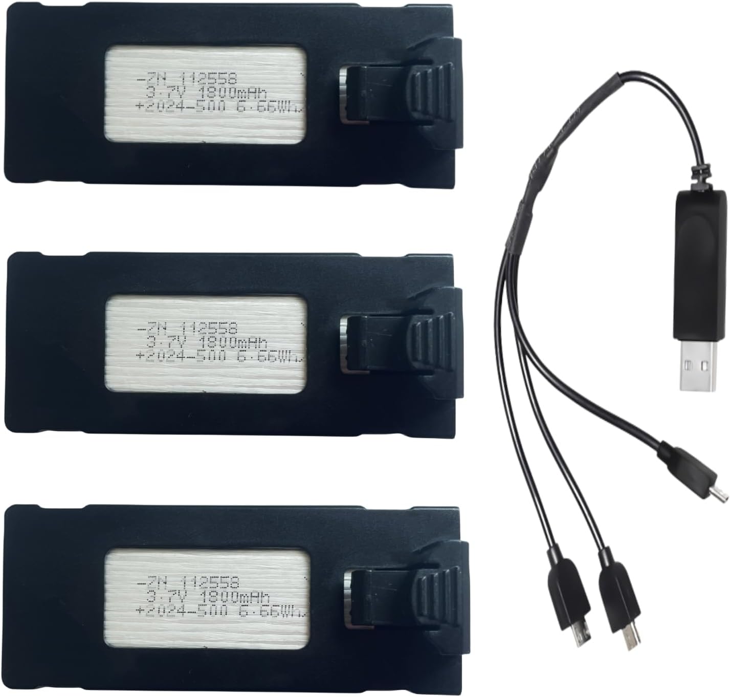 Amazon.com: SUNGOOYUE 3.7V 2600mAh RC Drone Battery for E88 E88PRO ...