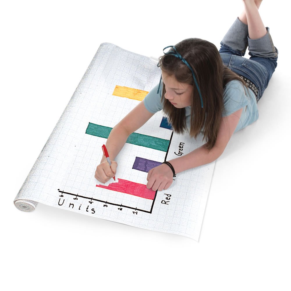 Amazon.com: hand2mind ETA 1 cm Grid Graph Paper Roll : Office Products