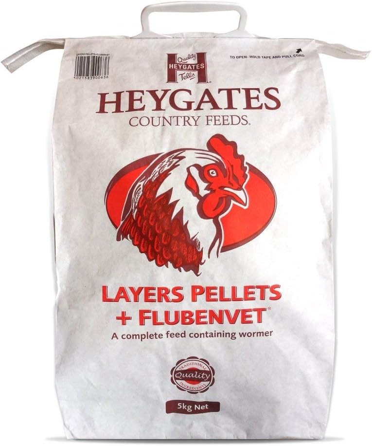Heygates flubenvet Layers Pellets (5Kg) : Amazon.co.uk: Pet Supplies