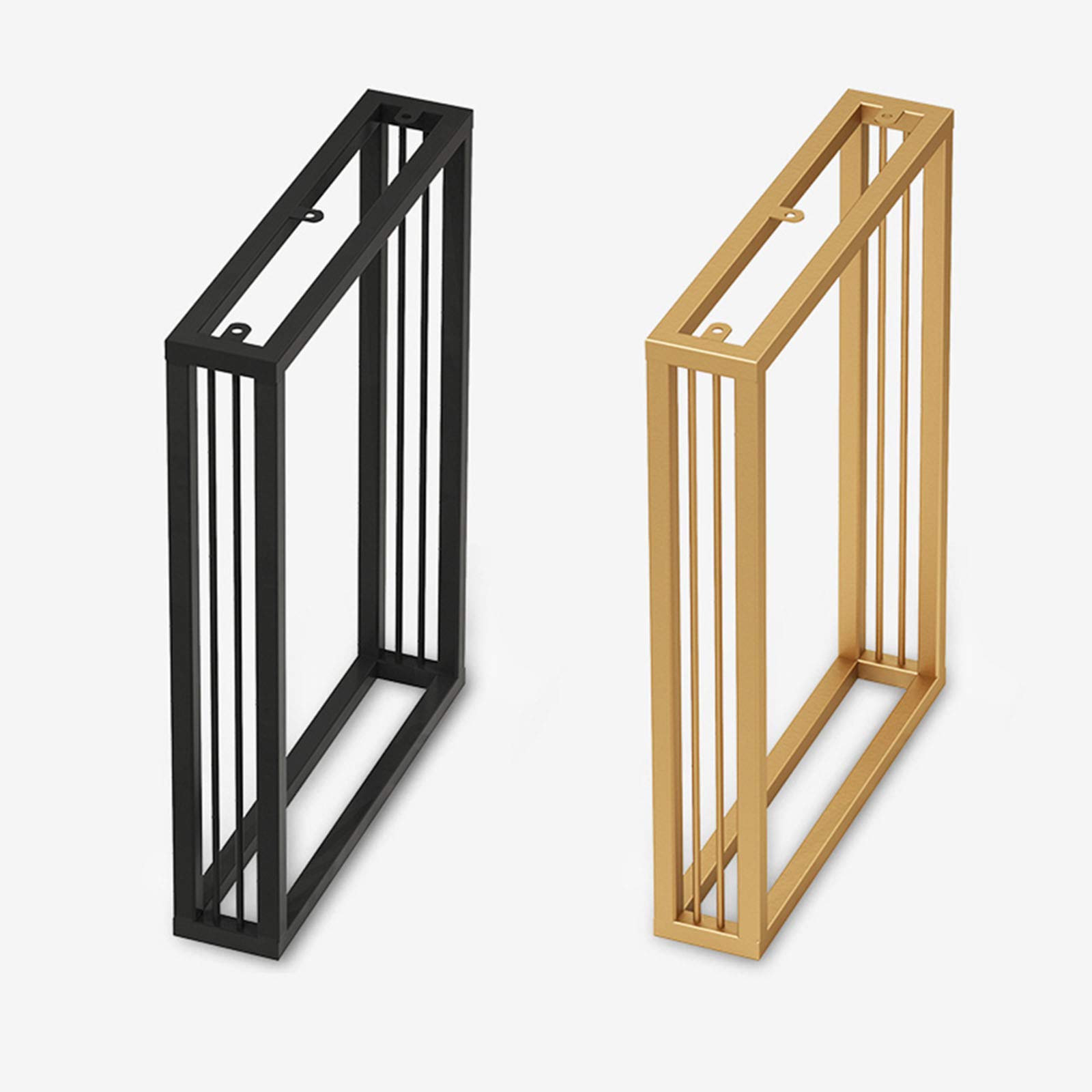 Buy YUANJJ Table Legs Furniture Feets,70cm Gold/Black Table Frame ...