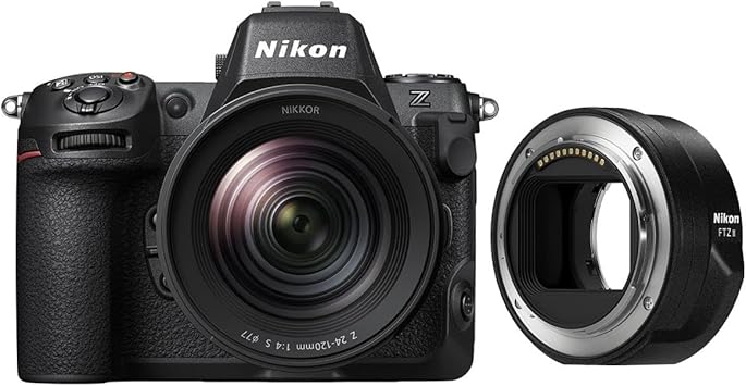 Amazon.com: Nikon Z8 Mirrorless Camera with 24-120mm f/4 Lens and FTZ ...