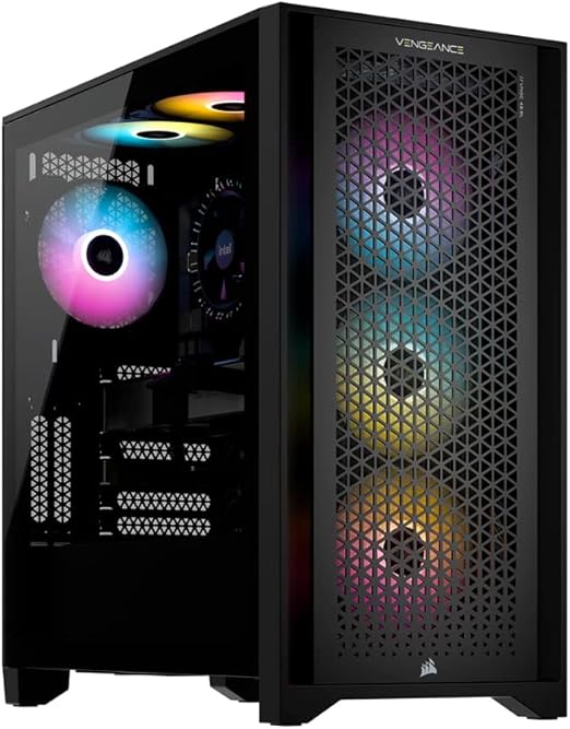 Amazon.com: Corsair Vengeance i7300 Series Gaming PC - Air Cooled Intel Core™ i5 12600K CPU ...