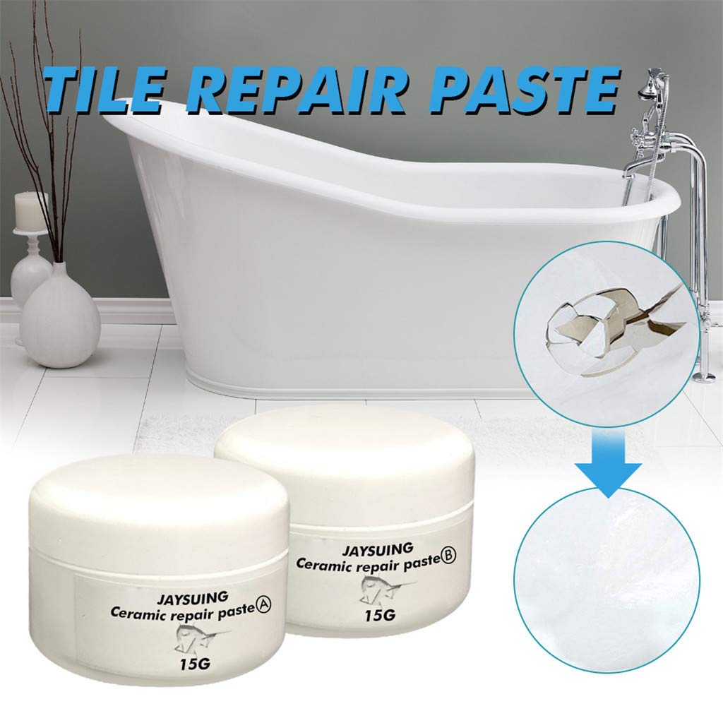 Buy fasloyu Tub Patching Paste, Repair Kit for White Tub, Tile, Toilet ...