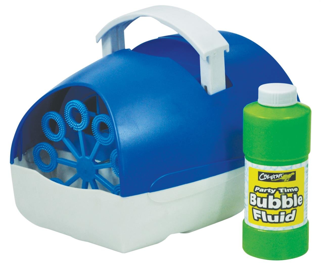 Battery Operated Bubble Machine in Blue : Amazon.co.uk: Musical ...