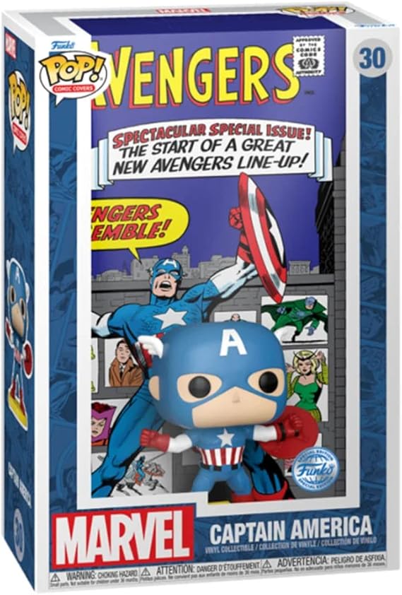 Amazon.com: Funko Target Exclusive Comic Covers Marvel Avengers : Toys ...