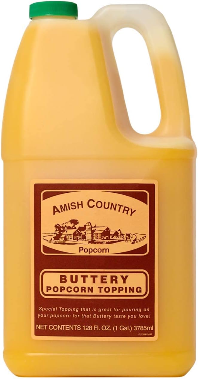 Amazon.com: Buttery Flavor Popcorn Topping (Gallon Only)