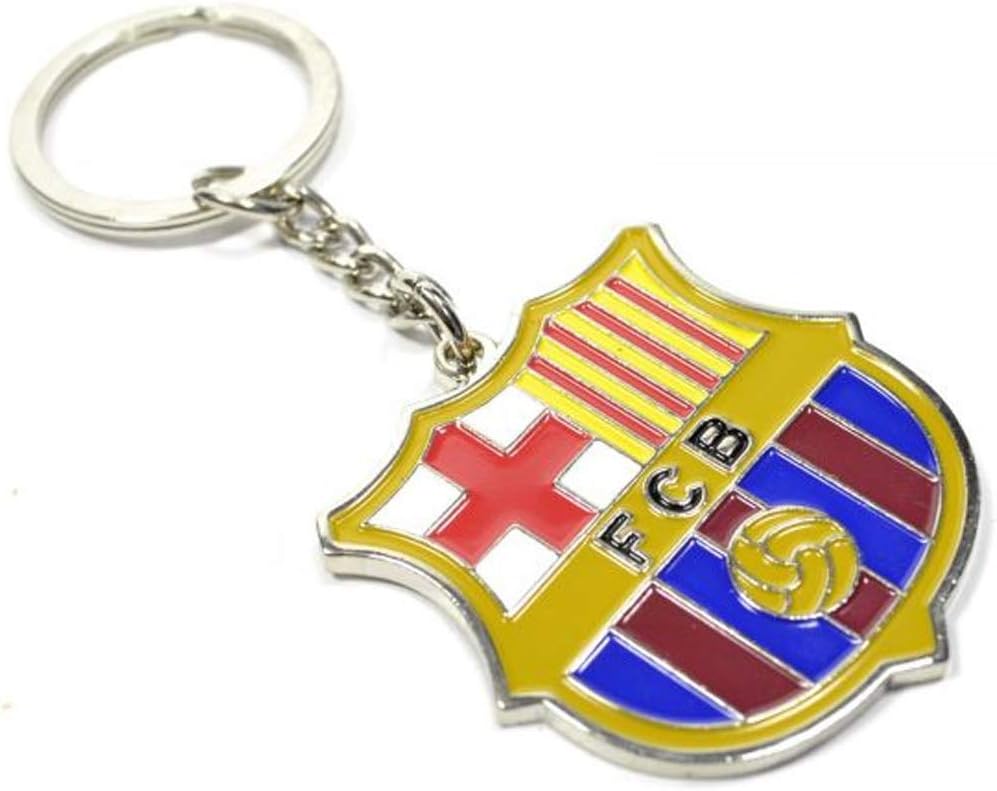 Official F.C. Barcelona Keyring Football Club Keyring : Amazon.co.uk ...
