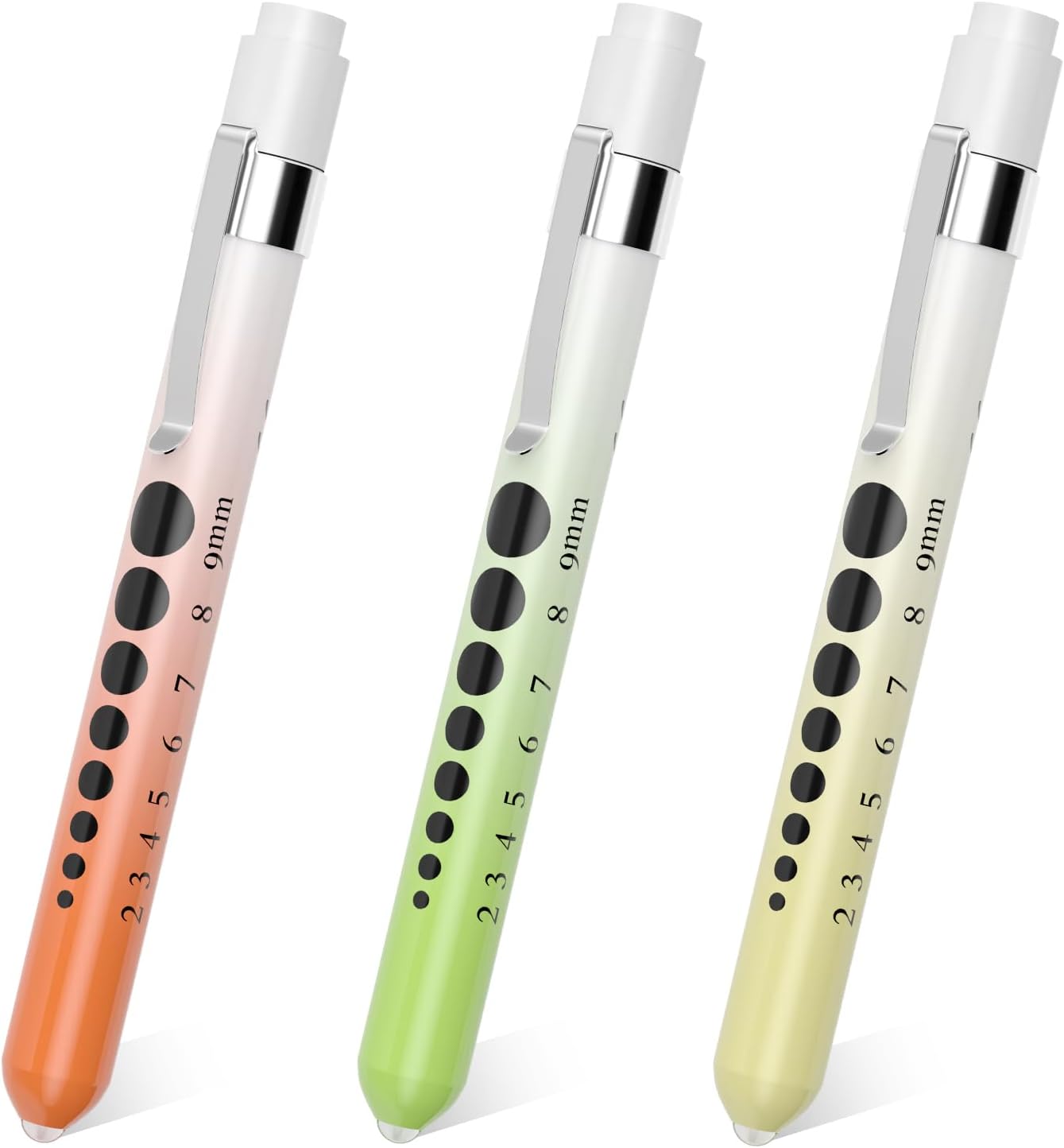 Amazon.com: LITURTOO Pen Lights for Nurses, 3 Pcs Gradient Color ...