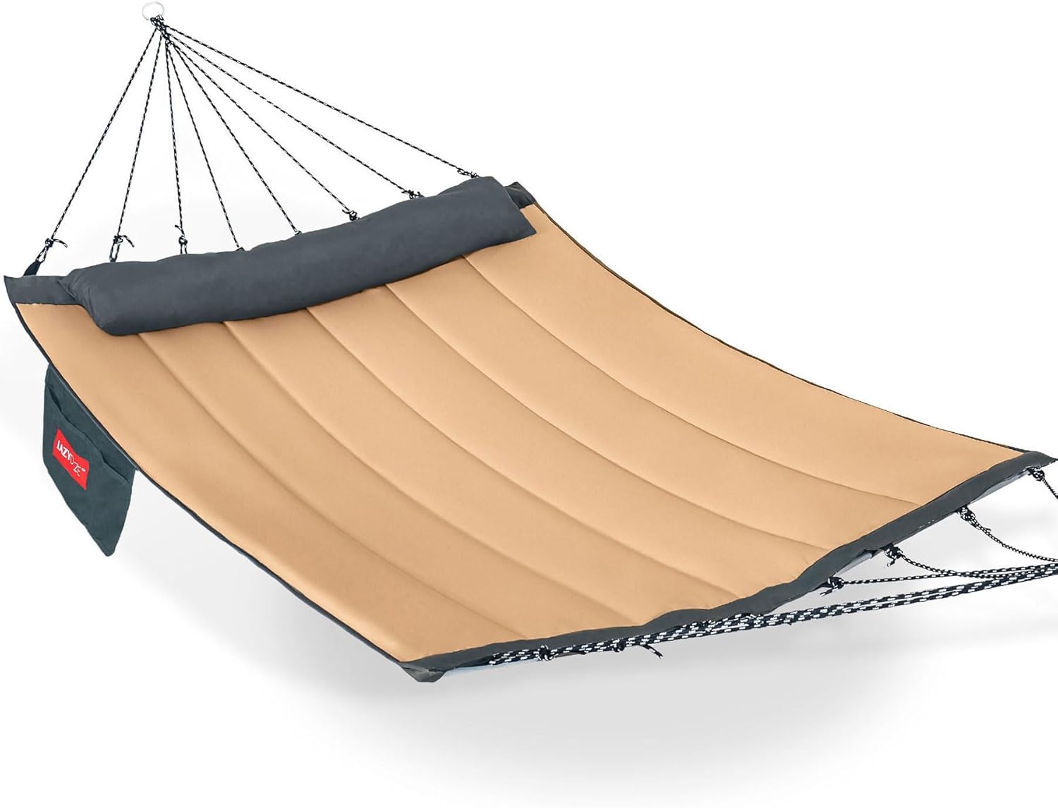 Amazon.com : Lazy Daze Hammocks 12 FT Quilted Fabric Hammock with ...