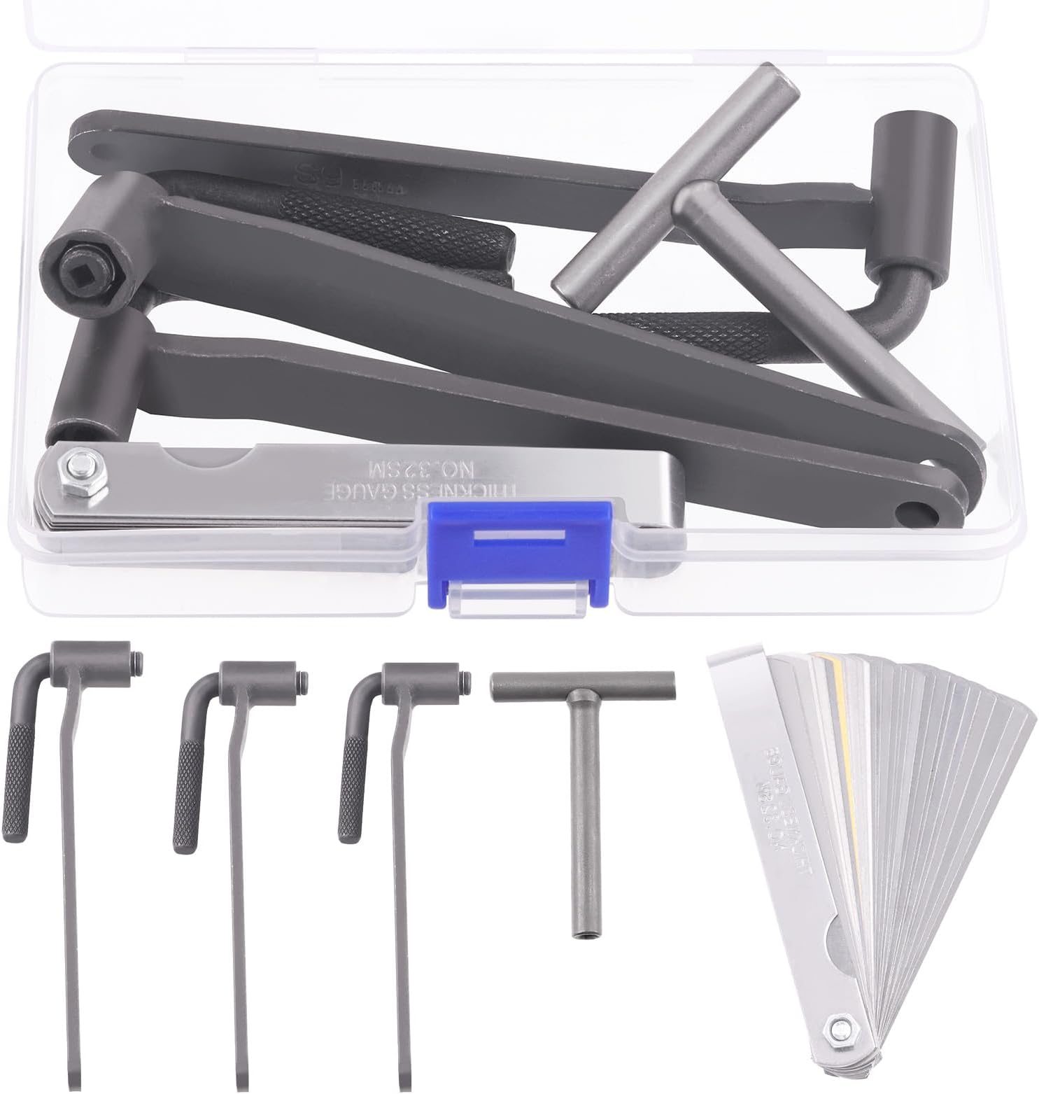 Amazon.com: Glarks 4Pcs Motorcycle Engine Valve Screw Adjusting Spanner ...