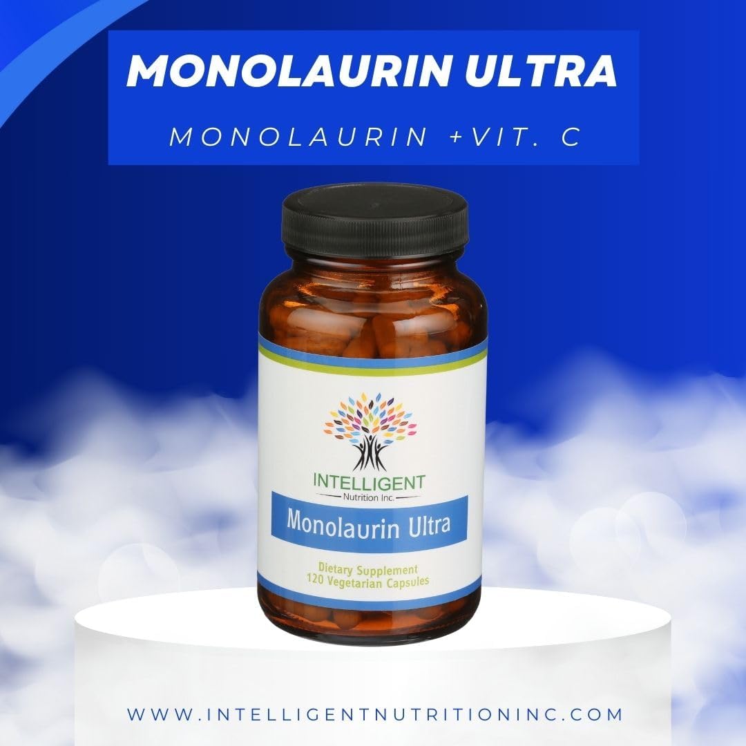 Monolaurina Ultra + Vitamina C para apoyo inmunológico y salud ...