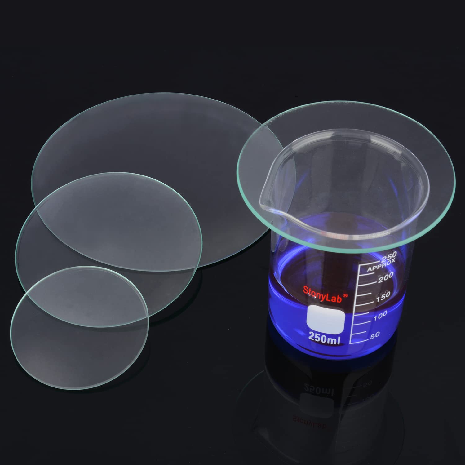 Snapklik.com : Stonylab Watch Glasses, 10pk 100 Mm Oblate Watch Glass ...
