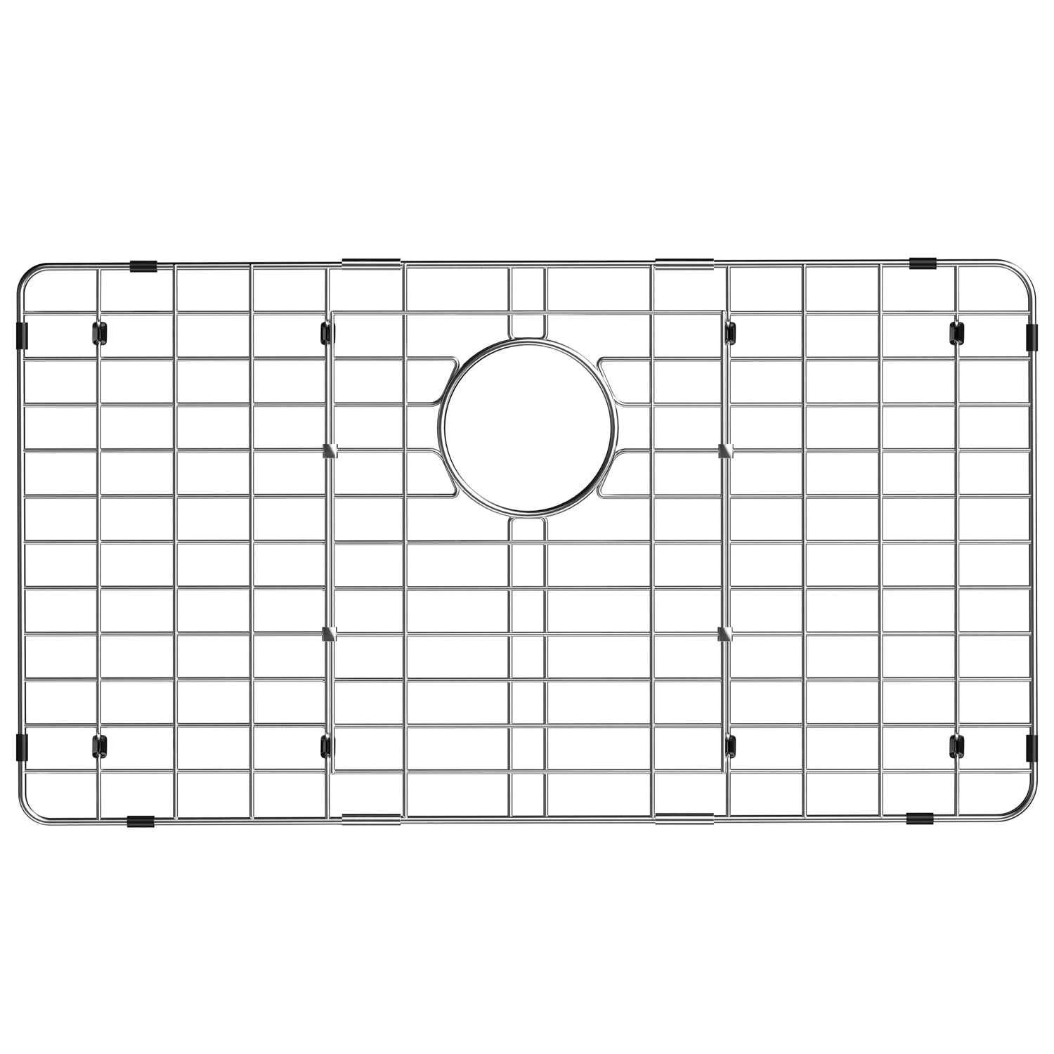 Snapklik.com : ARCCI Stainless Steel Sink Grate Protector For Bottom Of ...