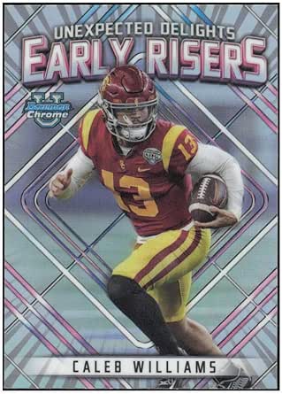 Amazon.com: CALEB WILLIAMS RC 2023 Bowman University Chrome Unexpected ...